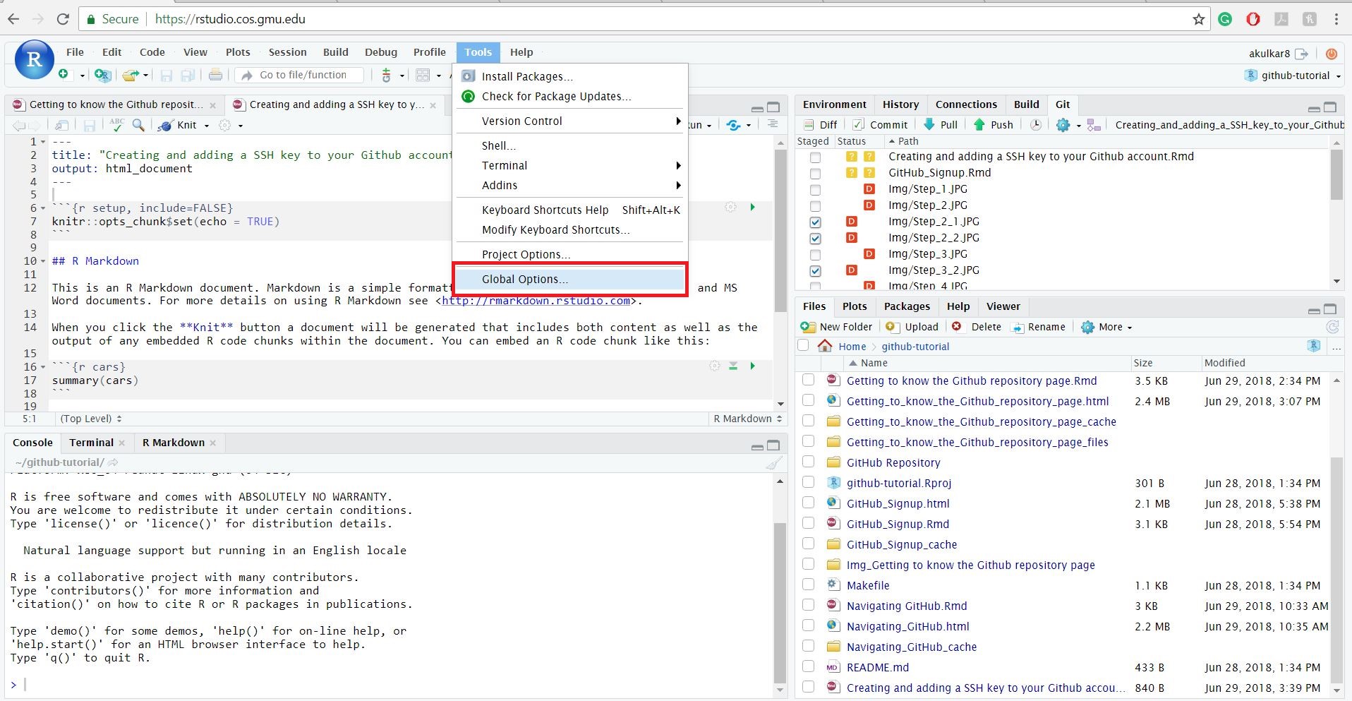 36 Creating And Adding An Ssh Key To Your Github Account Introduction To Computational And
