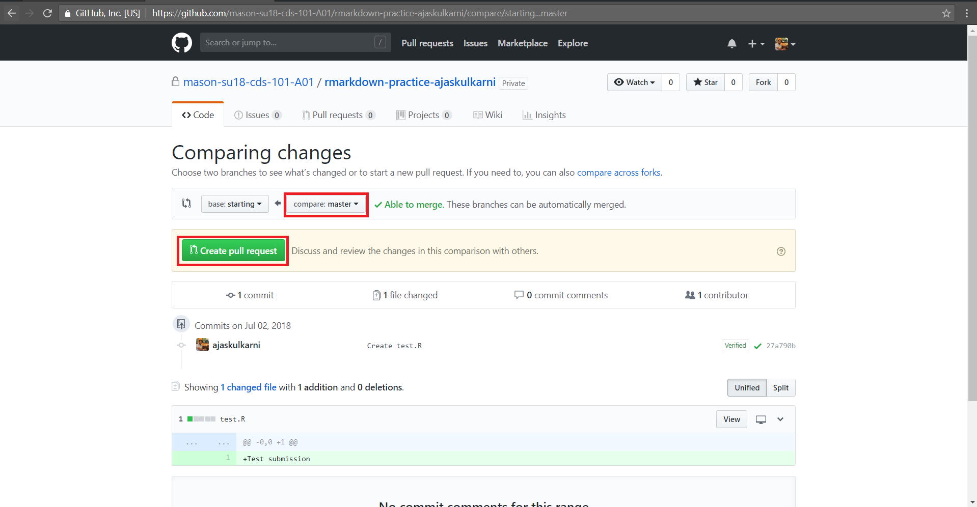 3.12 How to submit your homework assignment using Pull Requests ... 3.12 How to submit your homework assignment using Pull Requests ...